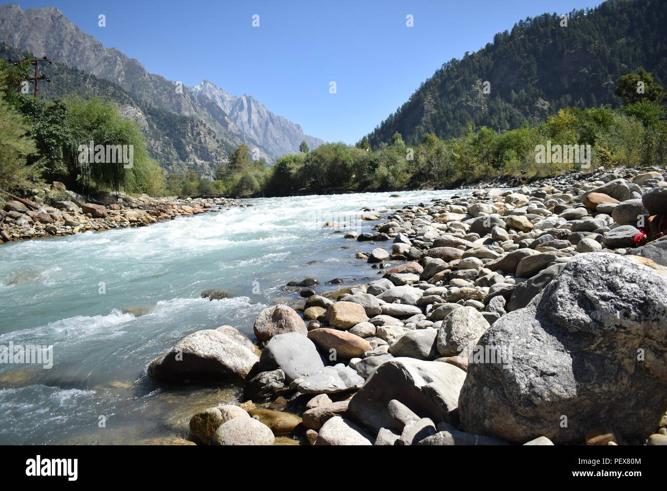 Baspa Himalayan River Stock Photo - Alamy