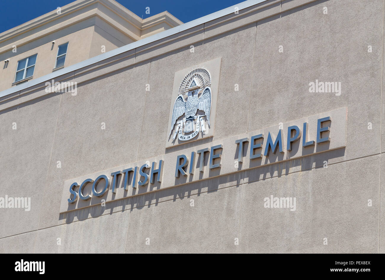 Scottish rite temple in hi-res stock photography and images - Alamy