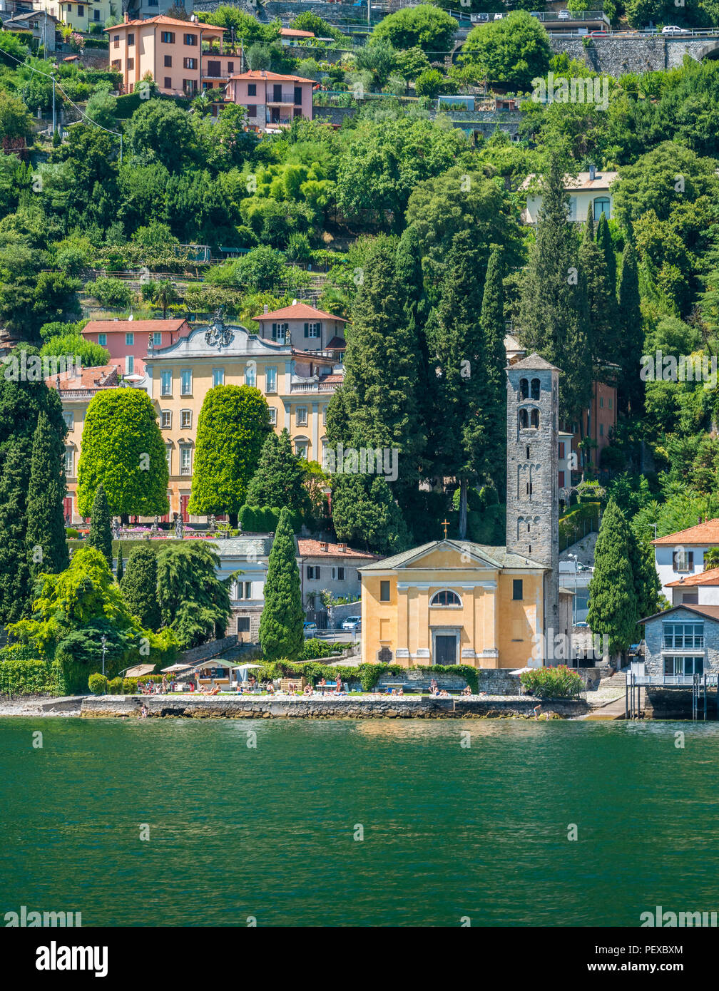 Carate Urio, idyllic village overlooking Lake Como, Lombardy, Italy ...