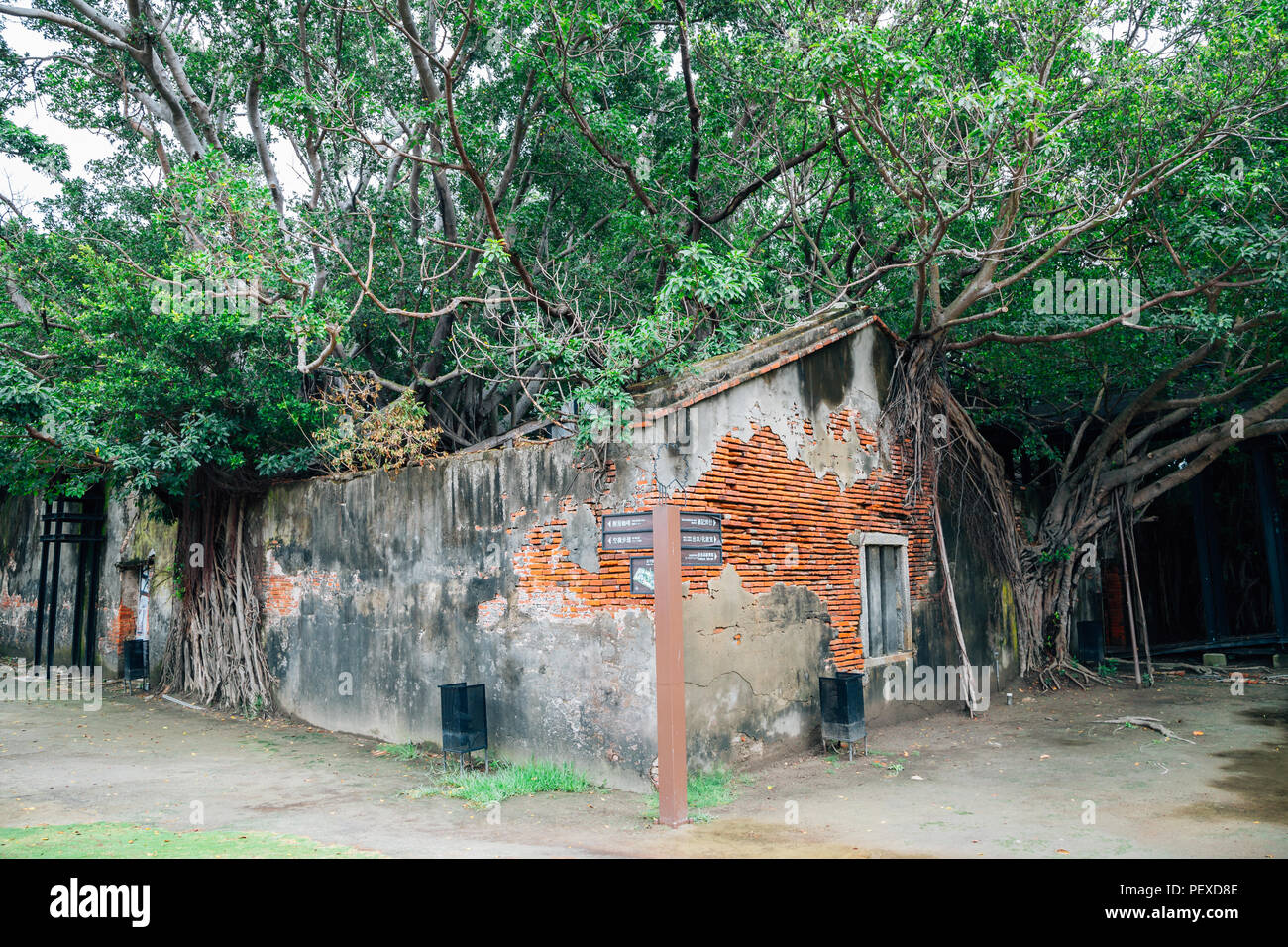 Anping Tree House, historical architecture in Tainan, Taiwan Stock ...