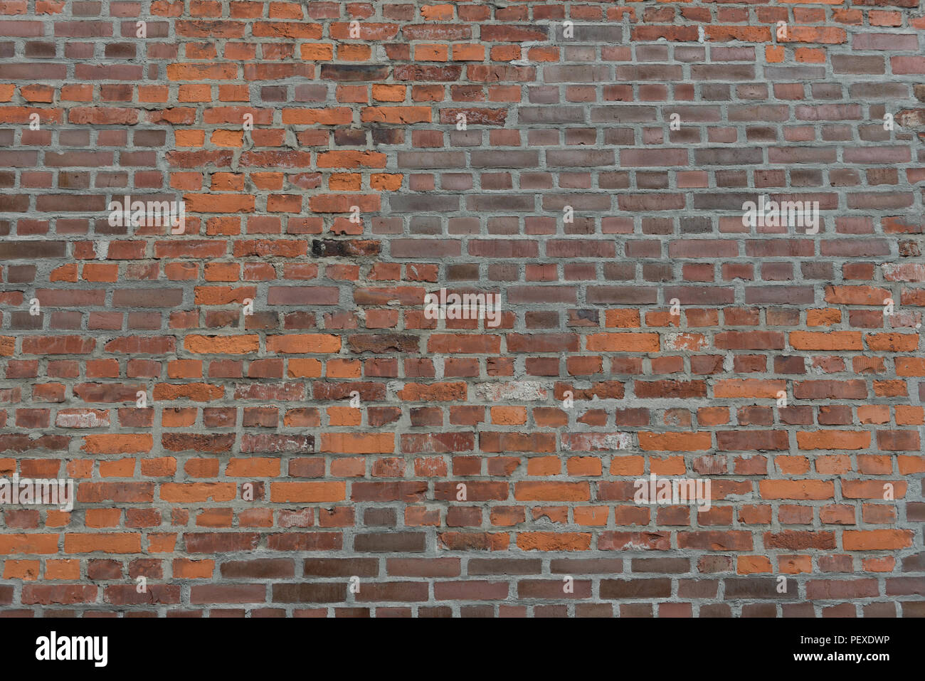Old Red brick wall as background, wallpaper. Red bricks pattern ...