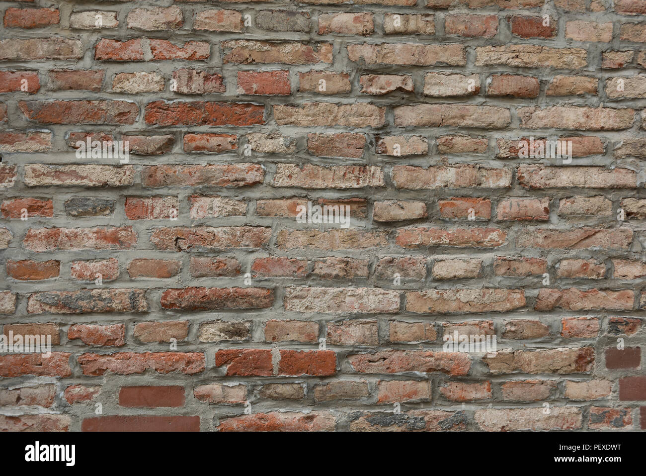 Old Red brick wall as background, wallpaper. Red bricks pattern ...
