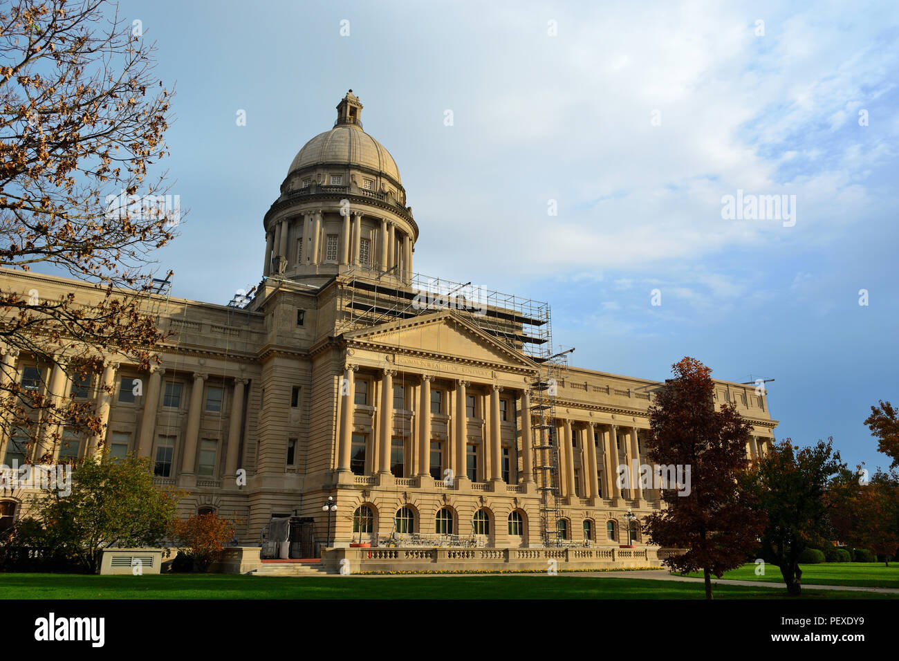 Kentucky State Capitol Building South Entrance Stock Photo - Alamy