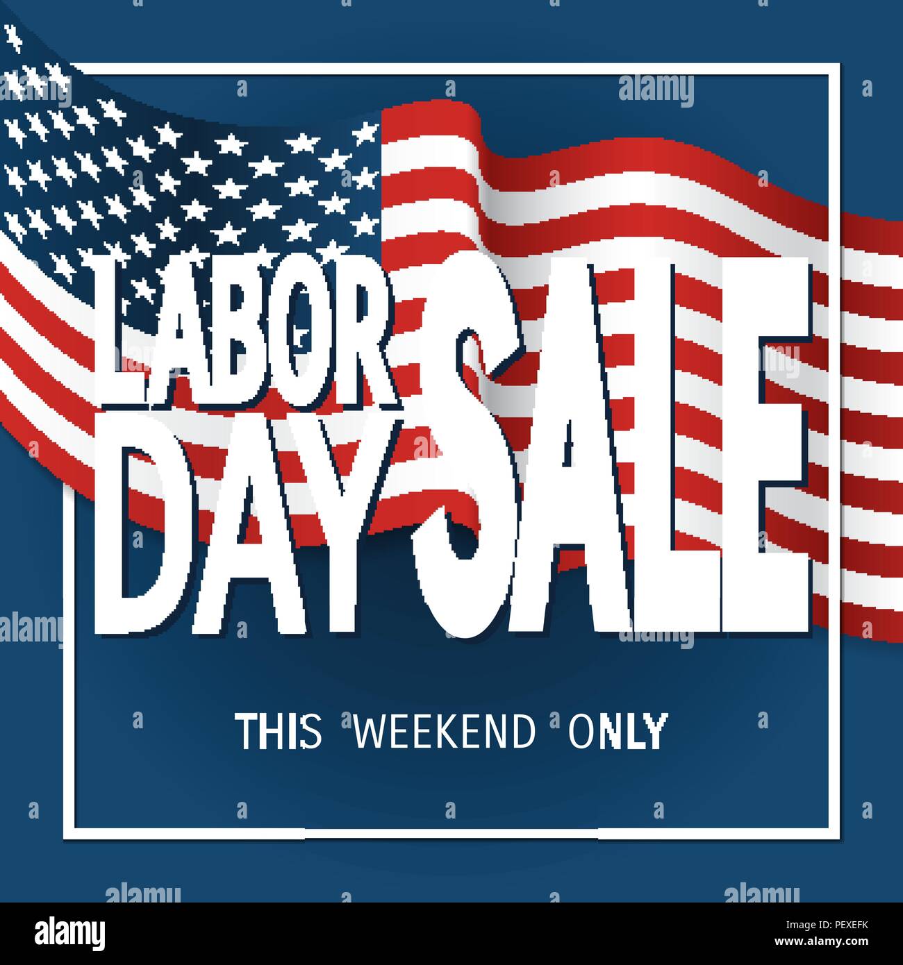 Labor day sale poster Stock Vector Images - Alamy