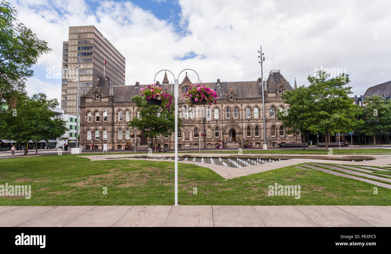 The Town Hall building in Middlesbrough,England,UK Stock Photo - Alamy