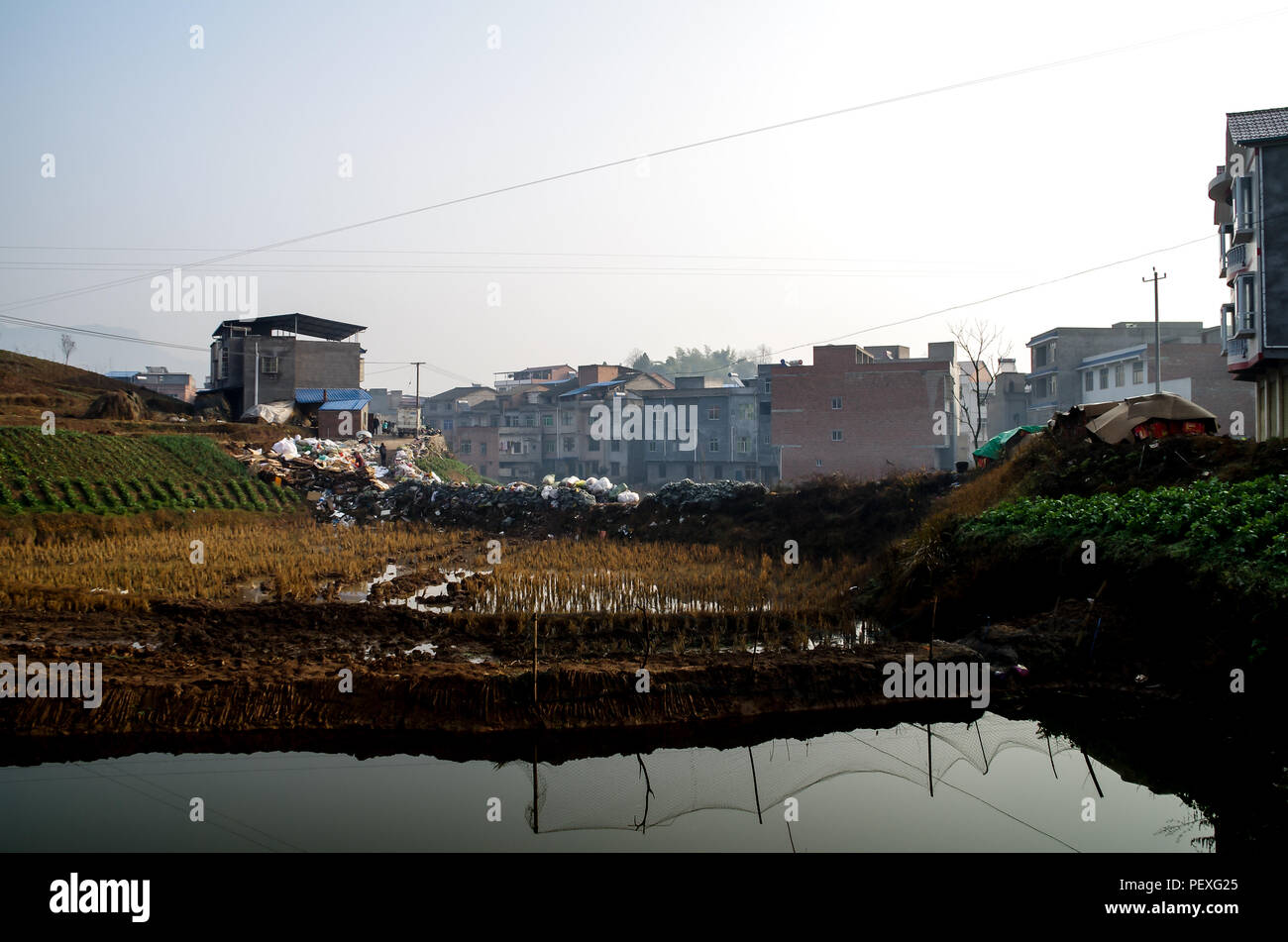 Villages and Surrounding Environment Stock Photo - Alamy