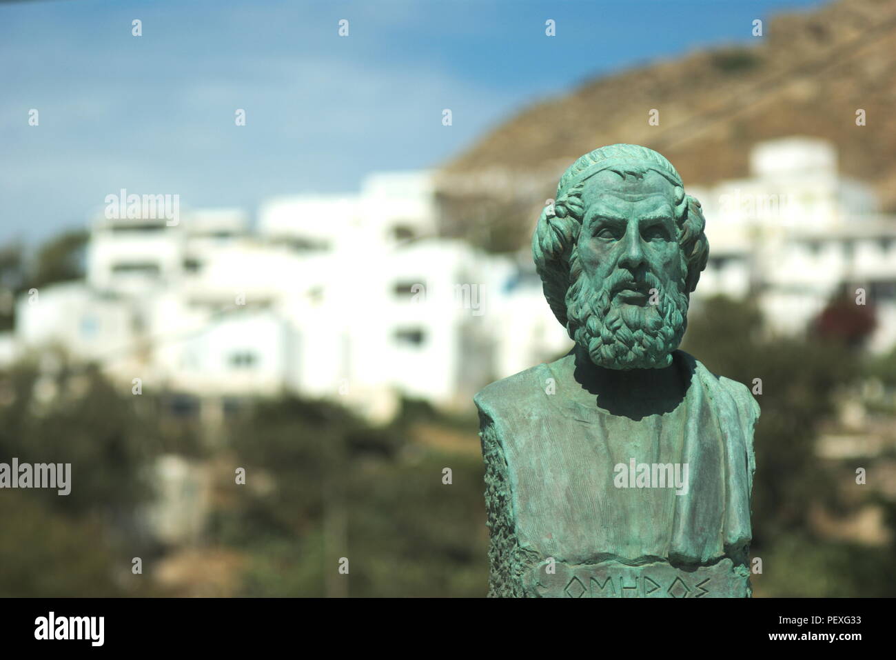 Homer Statue High Resolution Stock Photography and Images - Alamy