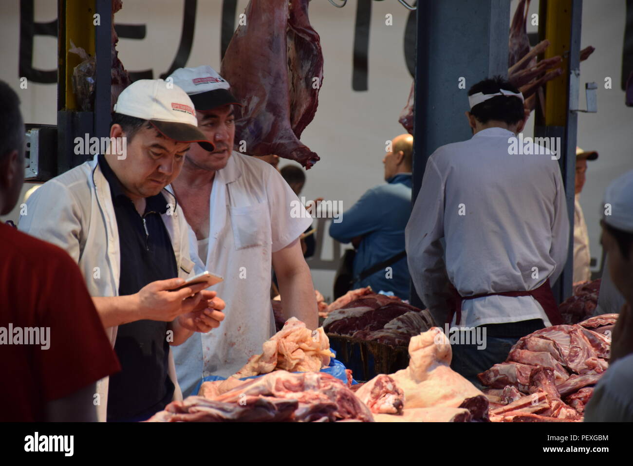 Meat market moscow russia hi-res stock photography and images - Alamy