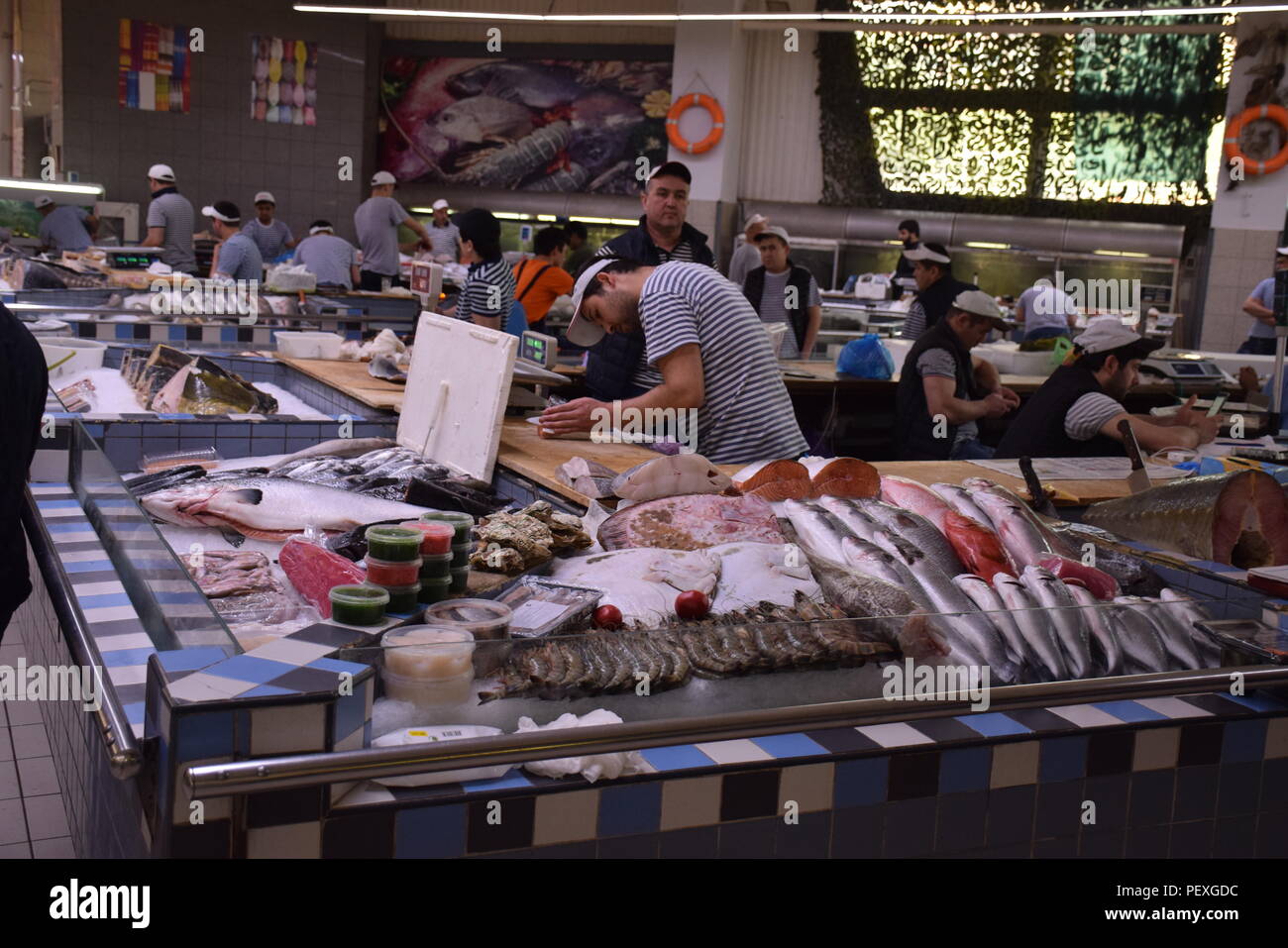 Russia food market hi-res stock photography and images - Alamy