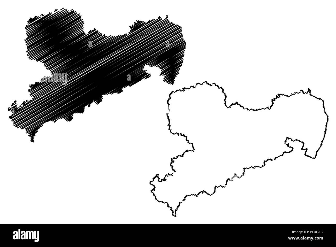 Saxony (Federal Republic of Germany, State of Germany, Free State of ...
