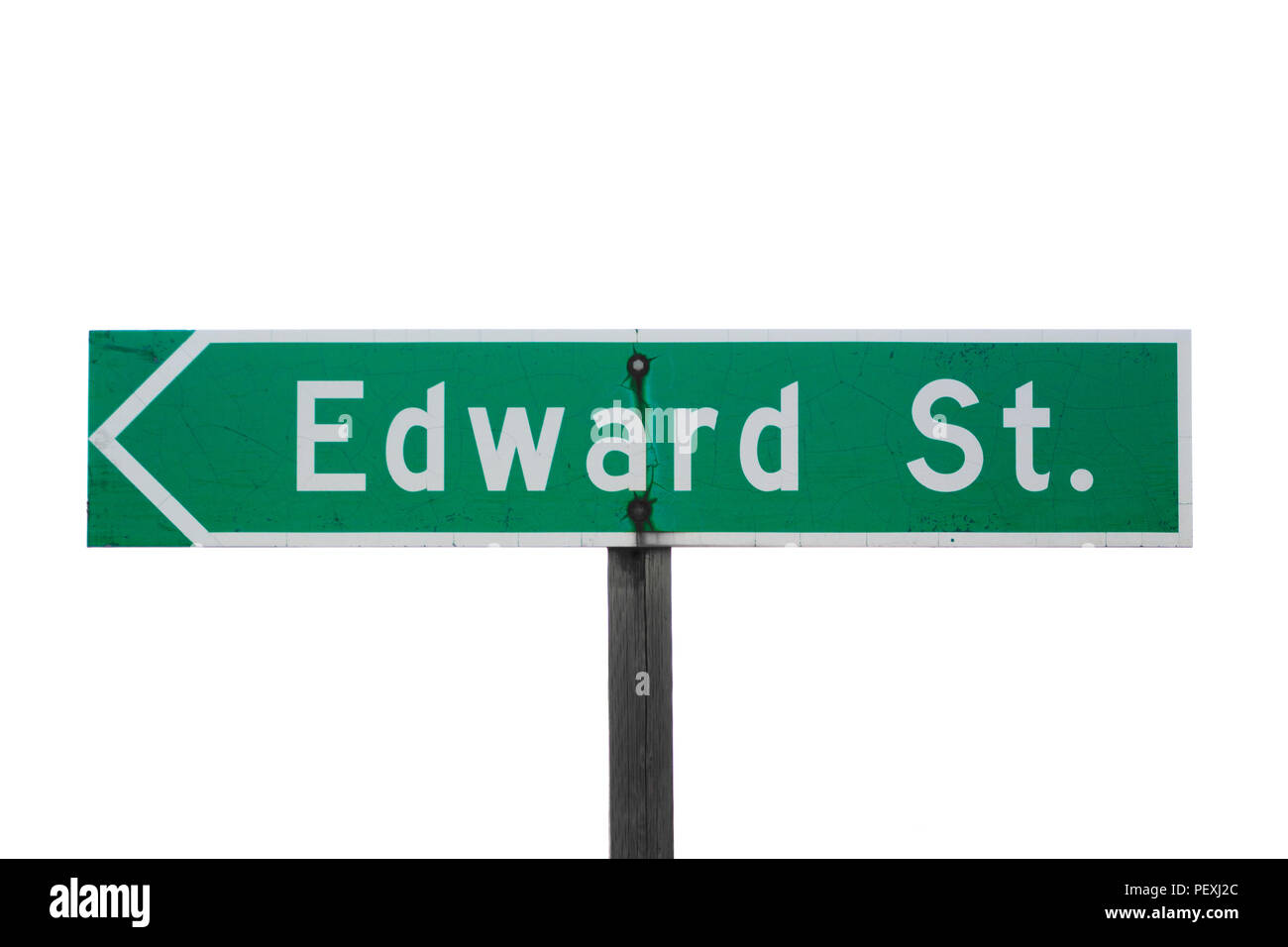 King edward street sign hi-res stock photography and images - Alamy