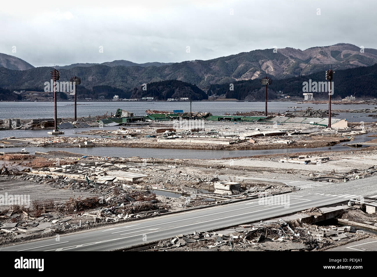 2011 tsunami disaster hi-res stock photography and images - Alamy
