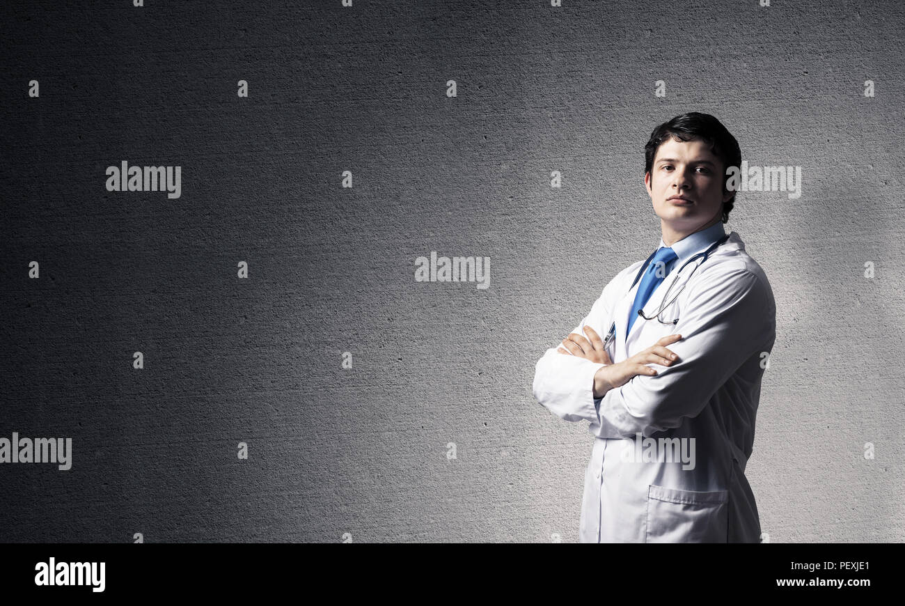 Professional and reliable doctor Stock Photo - Alamy