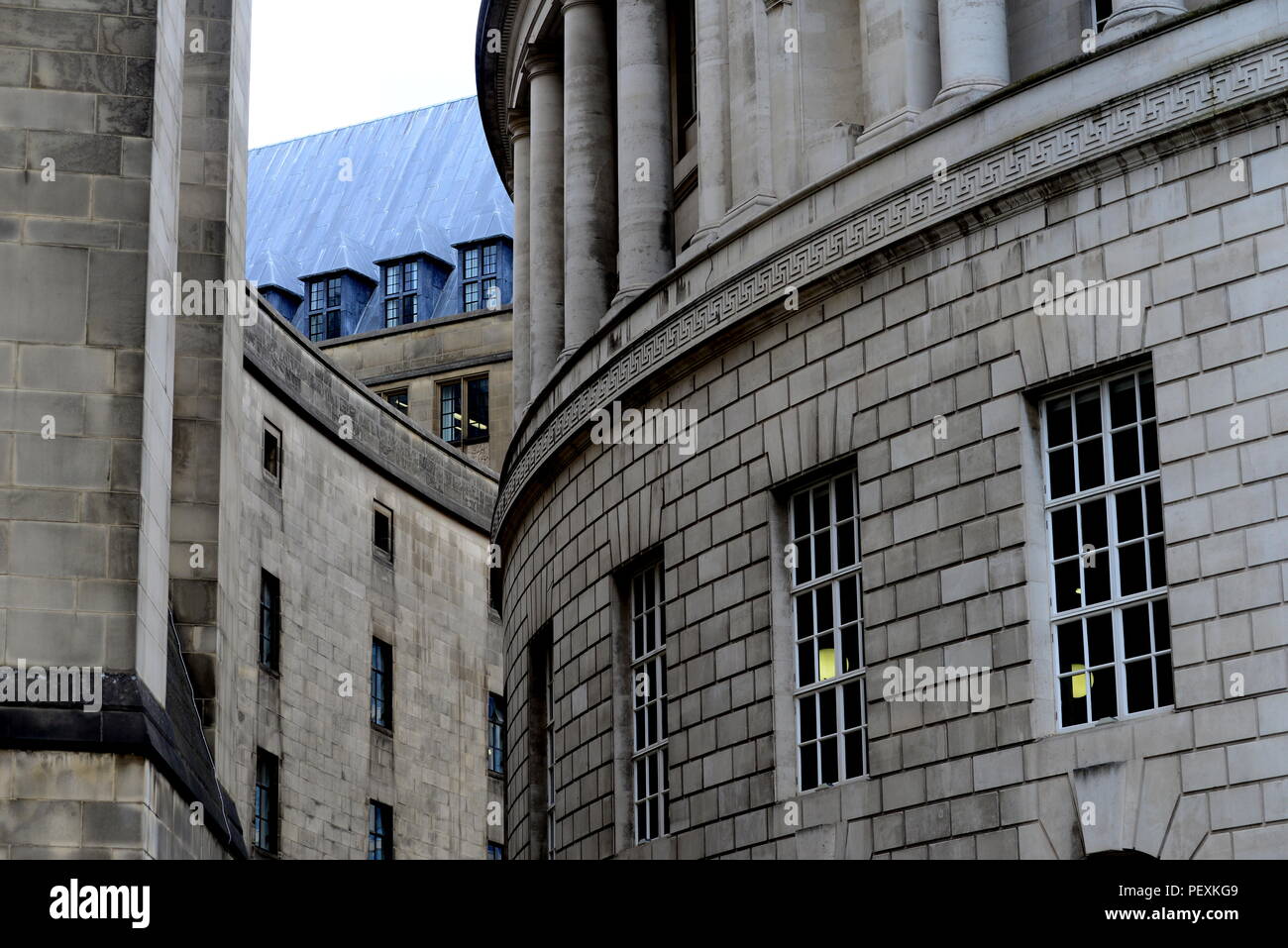 Manchester central Library Stock Photo - Alamy