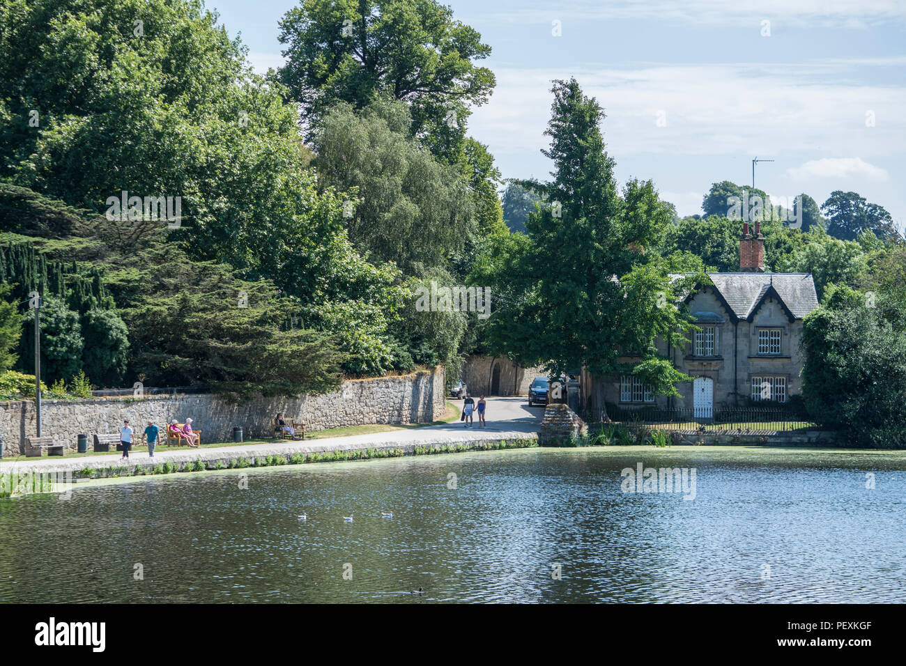 The Pool at Melbourne, Derbyshire, UK Stock Photo - Alamy
