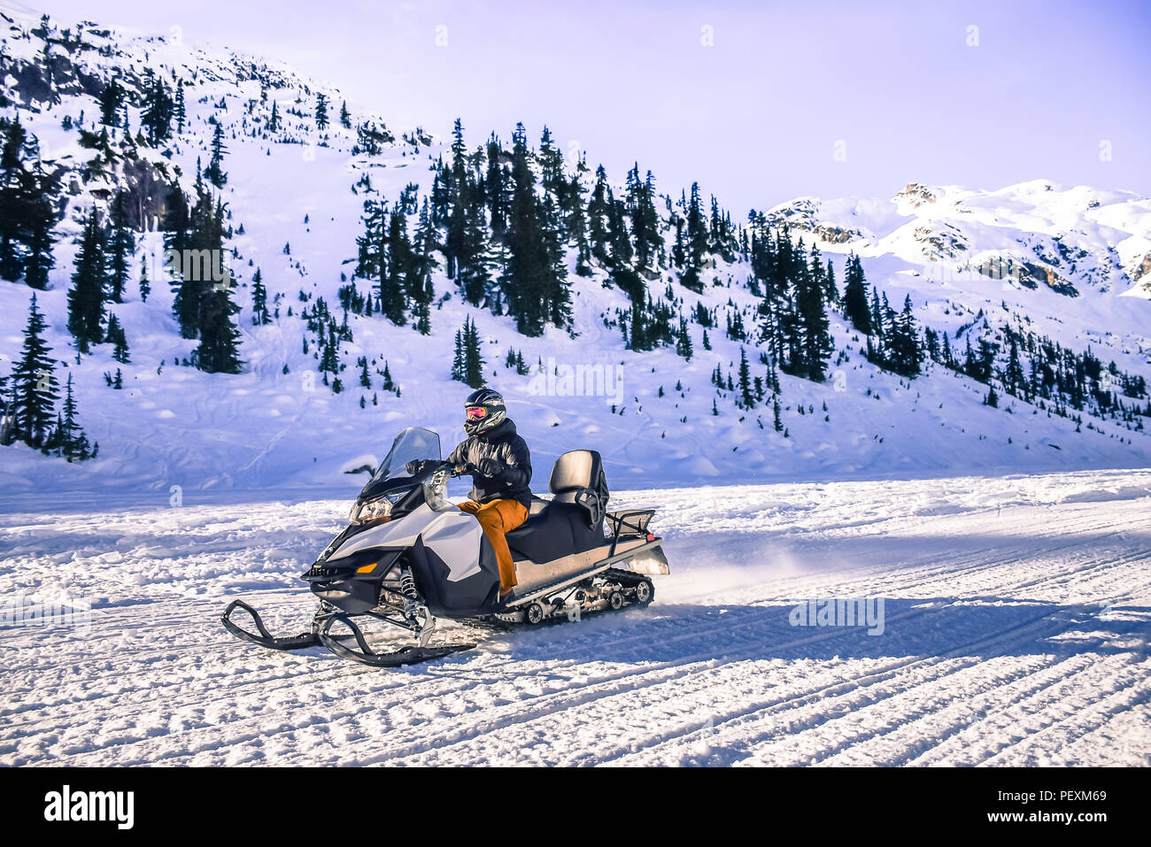 Snowmobile canada hi-res stock photography and images - Alamy