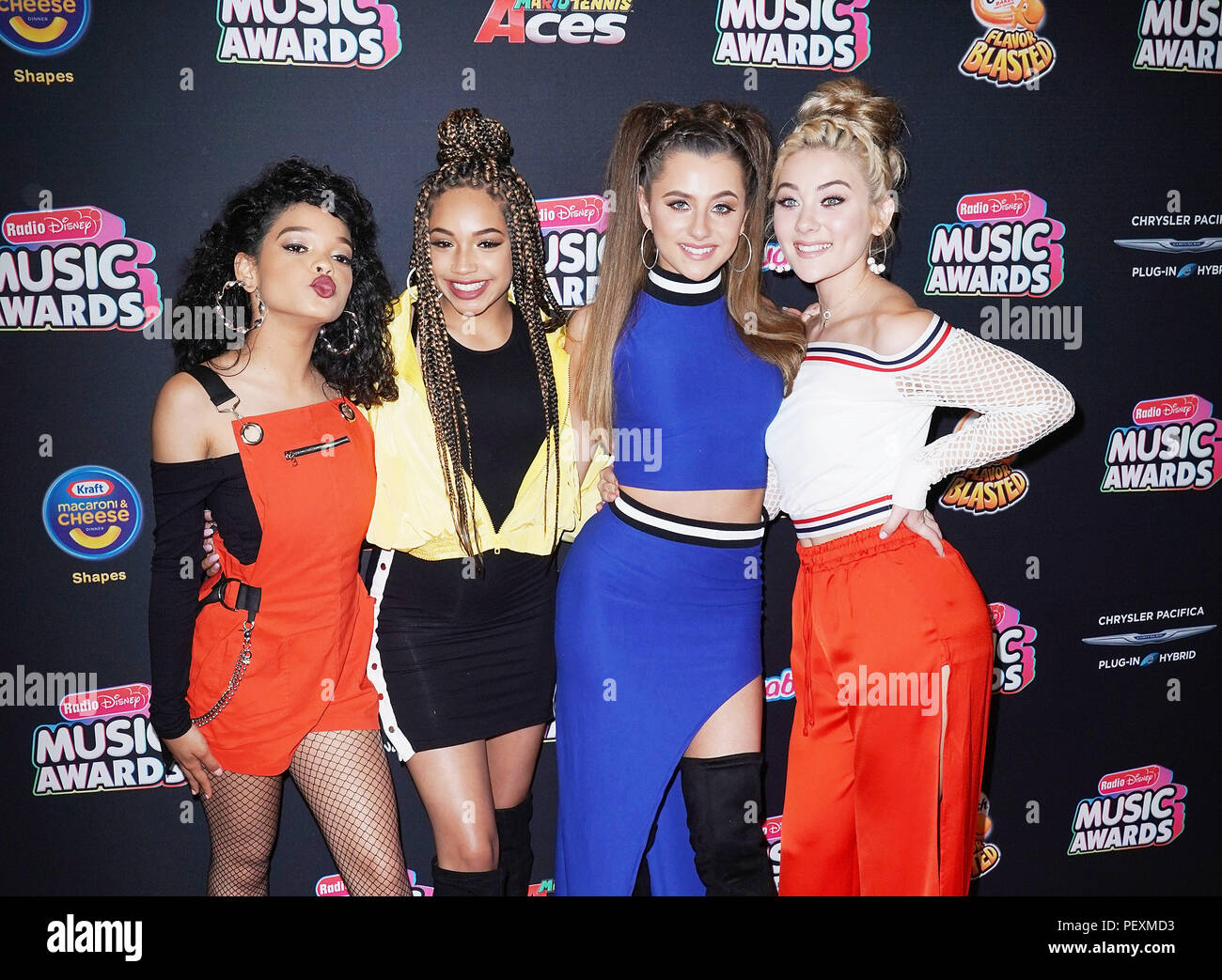 HOLLYWOOD, CA - JUNE 22: Xs & Os attends the 2018 Radio Disney Music ...