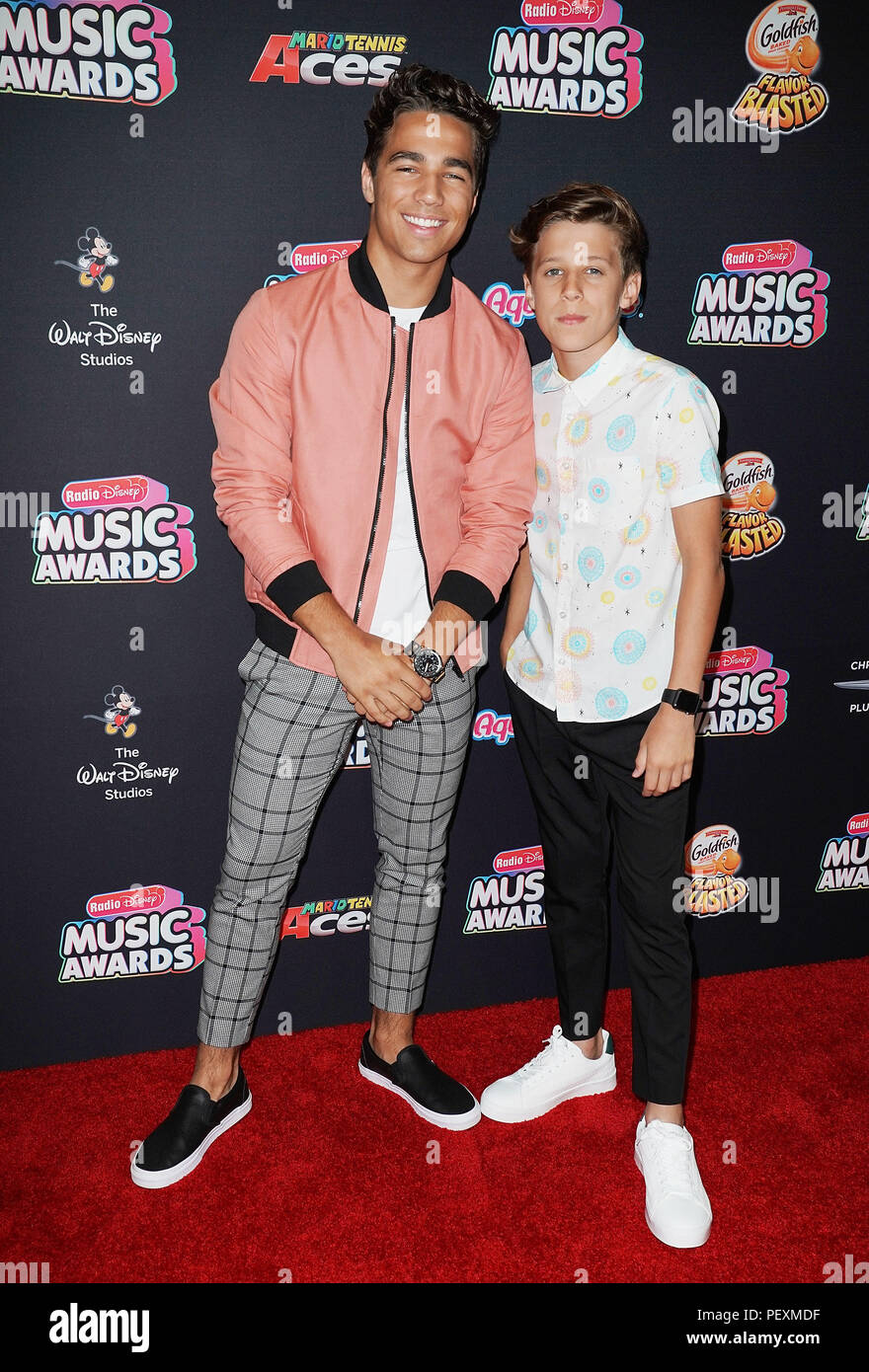 HOLLYWOOD, CA - JUNE 22: CB30 attends the 2018 Radio Disney Music ...