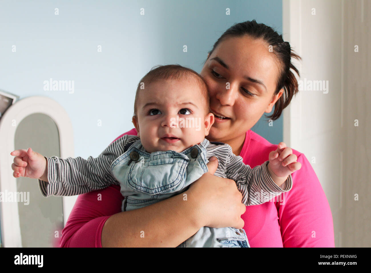 Mamy young hi-res stock photography and images - Alamy