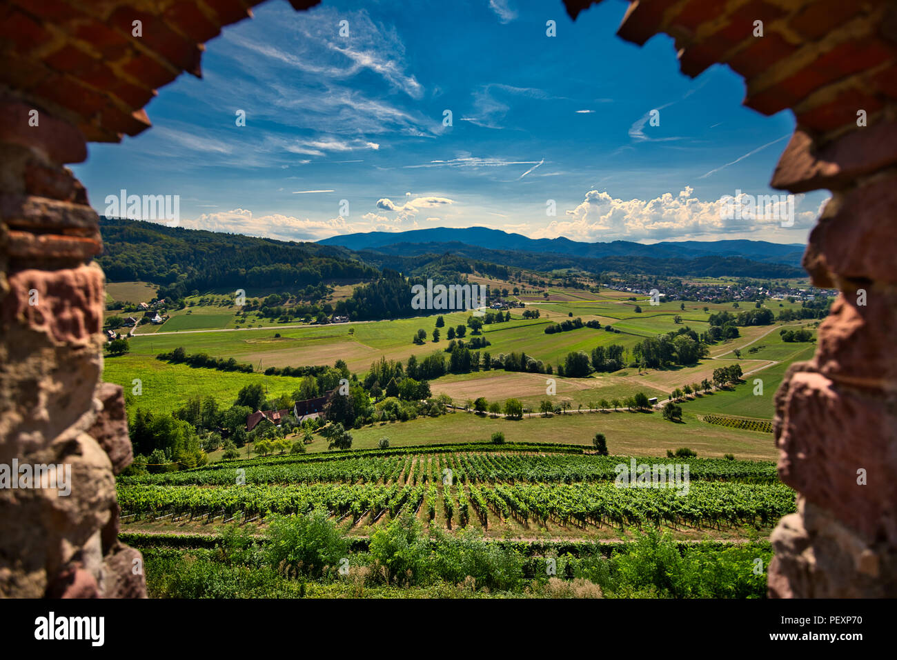 3d castle window hi-res stock photography and images - Alamy