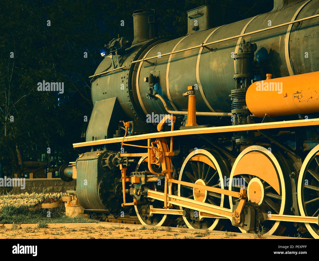 Standing on the rails hi-res stock photography and images - Alamy