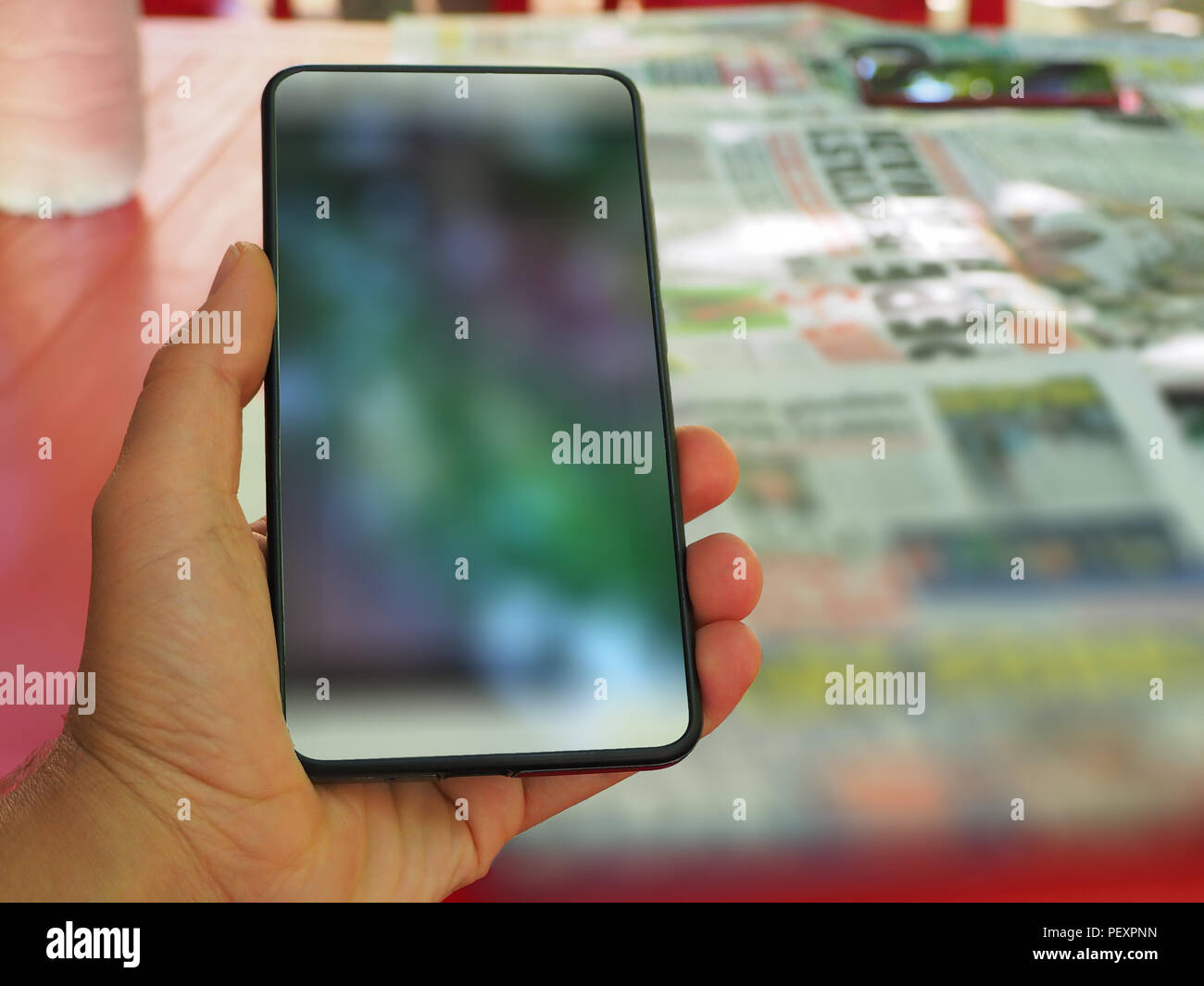 Technology finance newspaper hi-res stock photography and images - Alamy