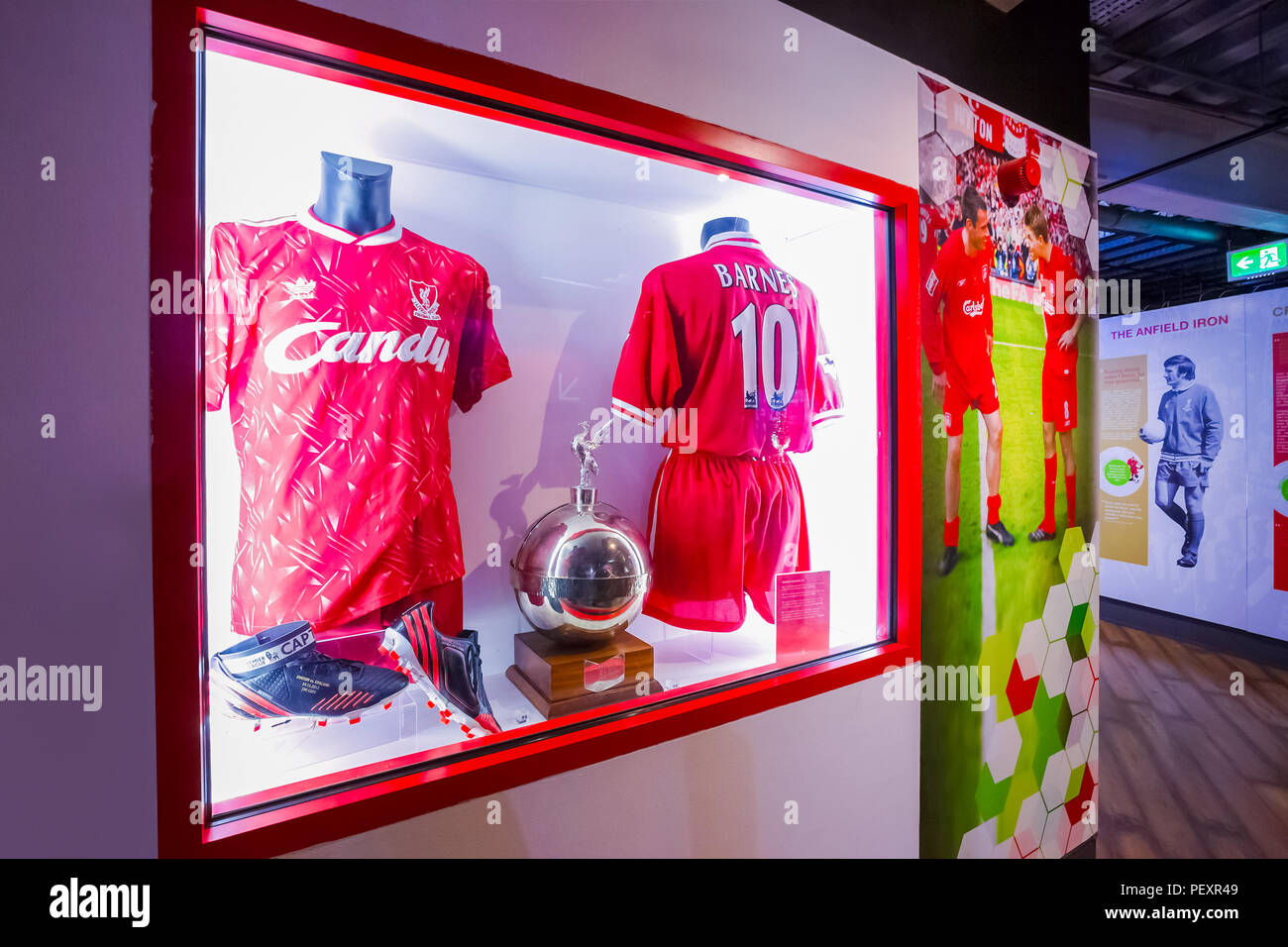 Liverpool fc museum hi-res stock photography and images - Alamy
