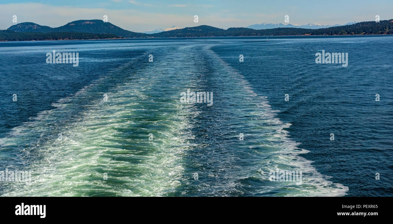 Strait of georgia map hi-res stock photography and images - Alamy