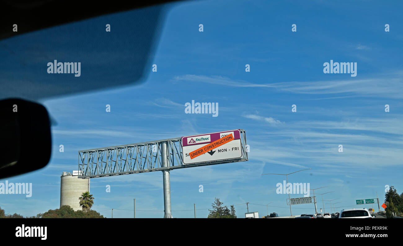 Fastrak toll road usa hi-res stock photography and images - Alamy