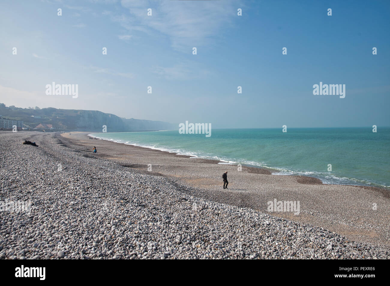 Pebble on normandy beach hi-res stock photography and images - Alamy