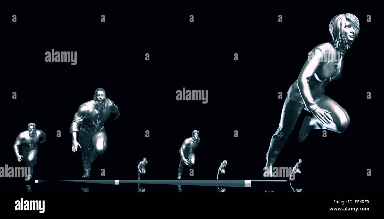 Teamwork and Striving for Success Together in Business Stock Photo - Alamy