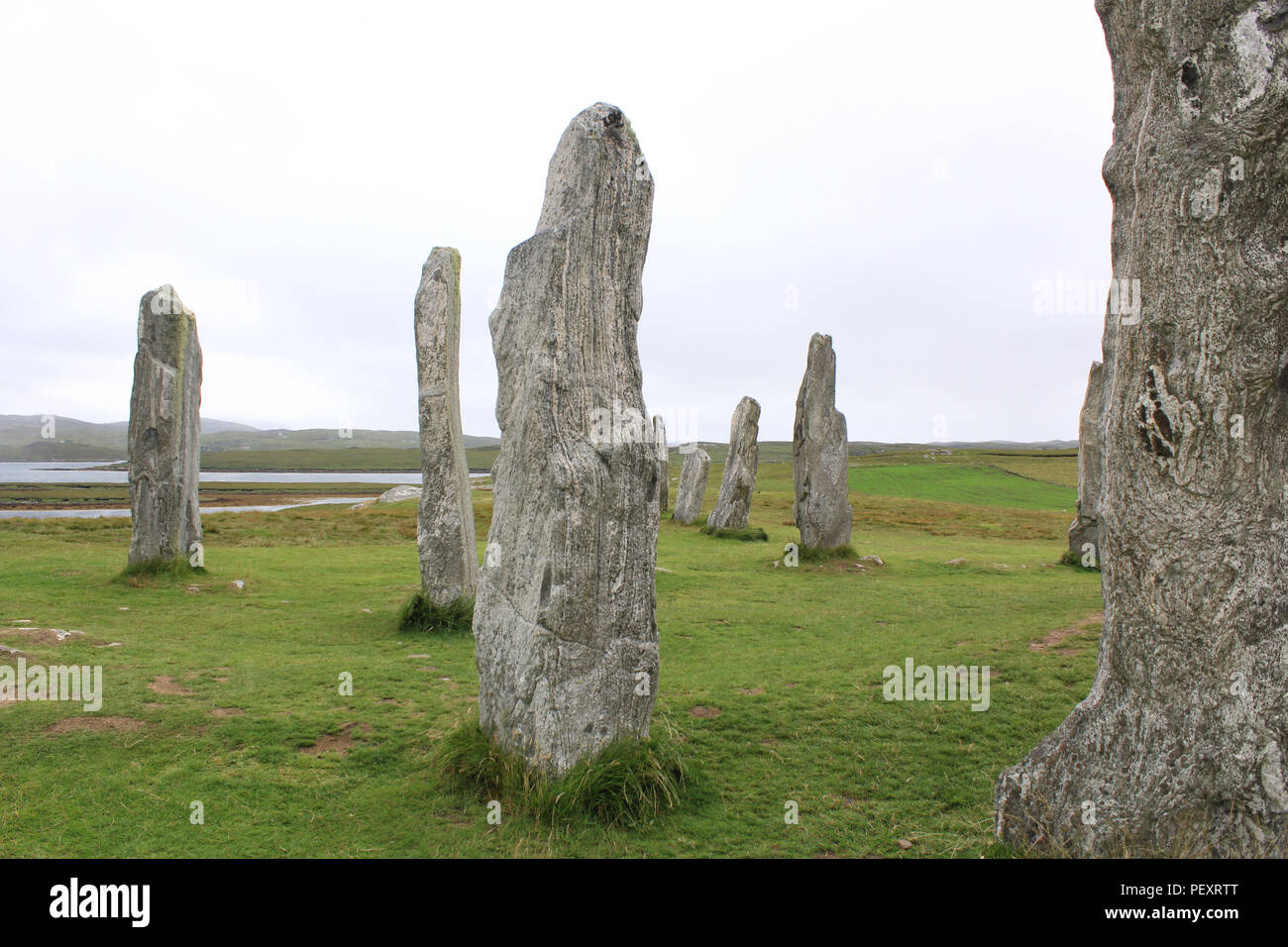 Callanish stones overcast hi-res stock photography and images - Alamy