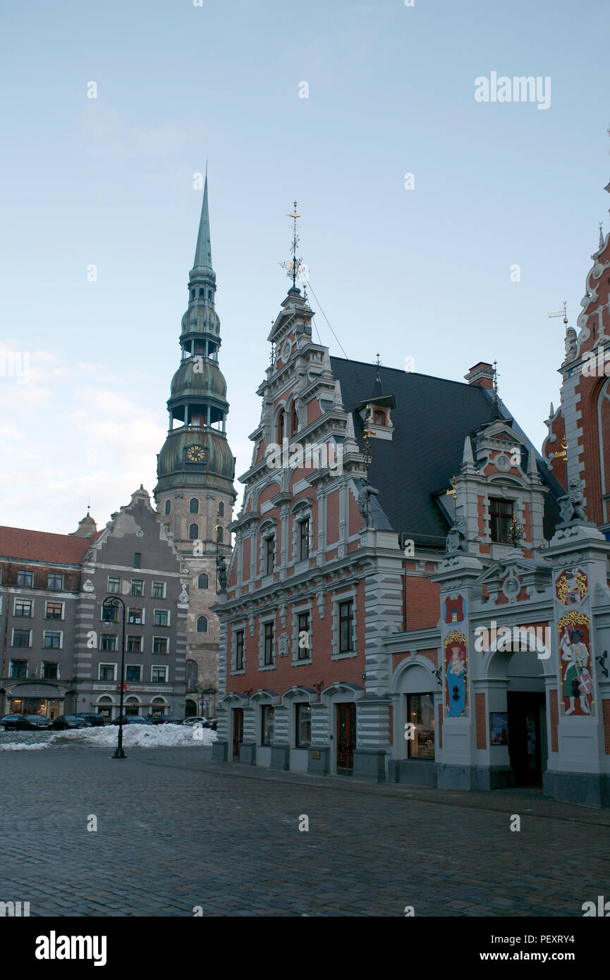House of the Blackheads, Riga, Latvia Stock Photo - Alamy
