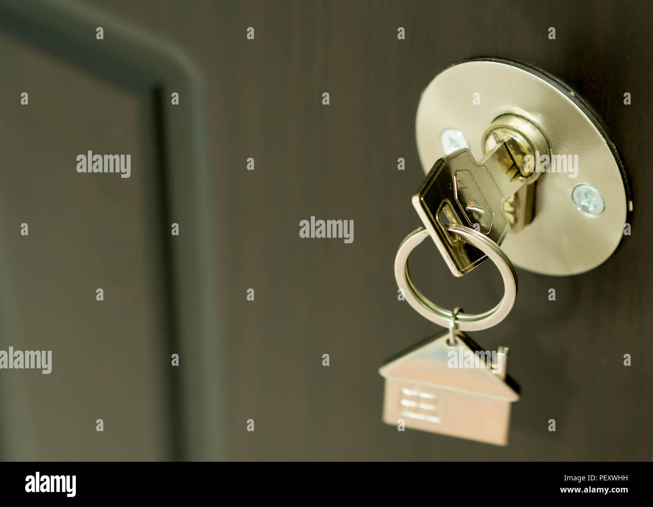 Security chain front door hi-res stock photography and images - Alamy