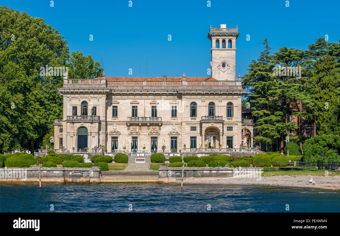 Villa Erba in Cernobbio, on Lake Como, Lombardy, Italy Stock Photo - Alamy