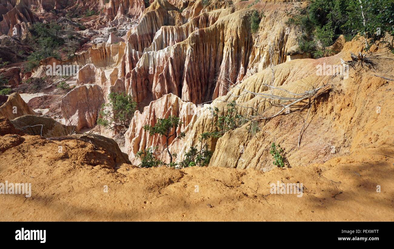 Hells Kitchen Canyon of Marafa in Keyna Stock Photo - Alamy