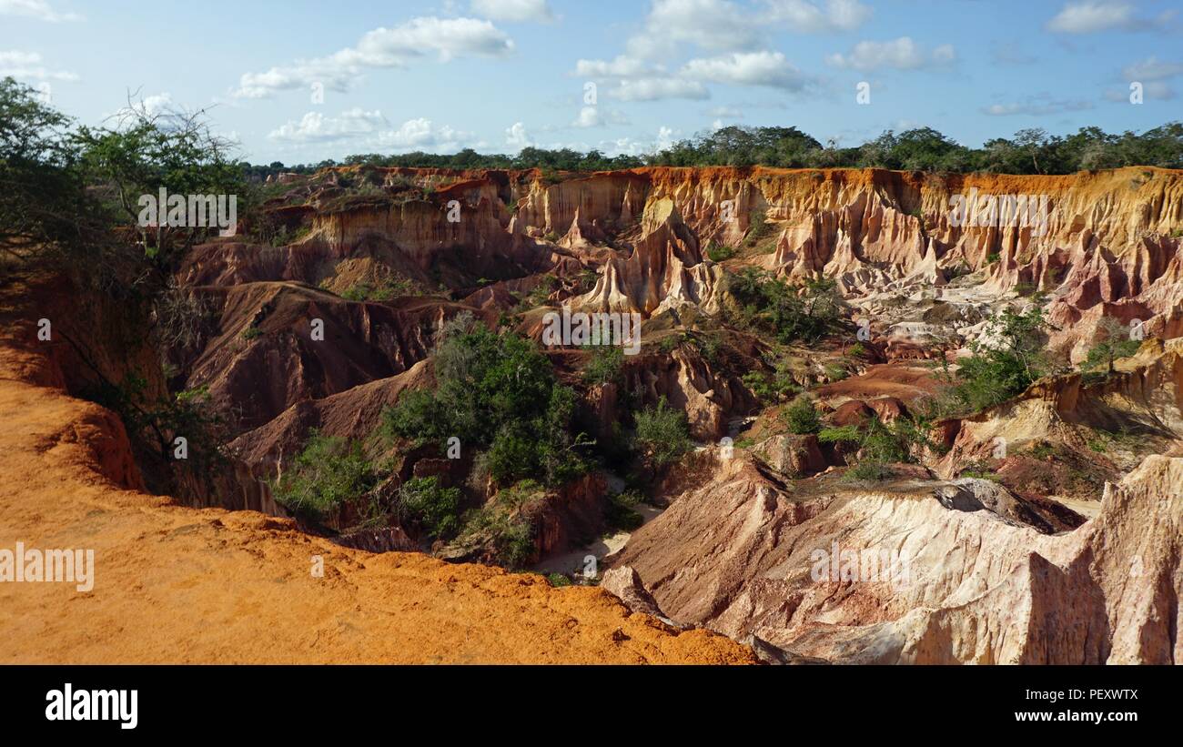 Hells Kitchen Canyon of Marafa in Keyna Stock Photo - Alamy