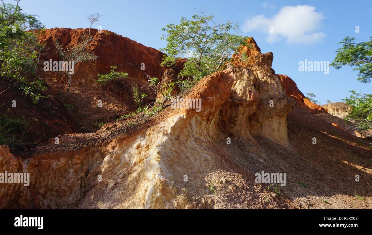 Hells Kitchen Canyon of Marafa in Keyna Stock Photo - Alamy
