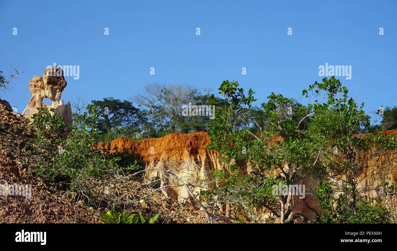 Hells Kitchen Canyon of Marafa in Keyna Stock Photo - Alamy