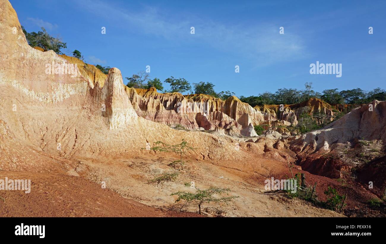 Hells Kitchen Canyon of Marafa in Keyna Stock Photo - Alamy