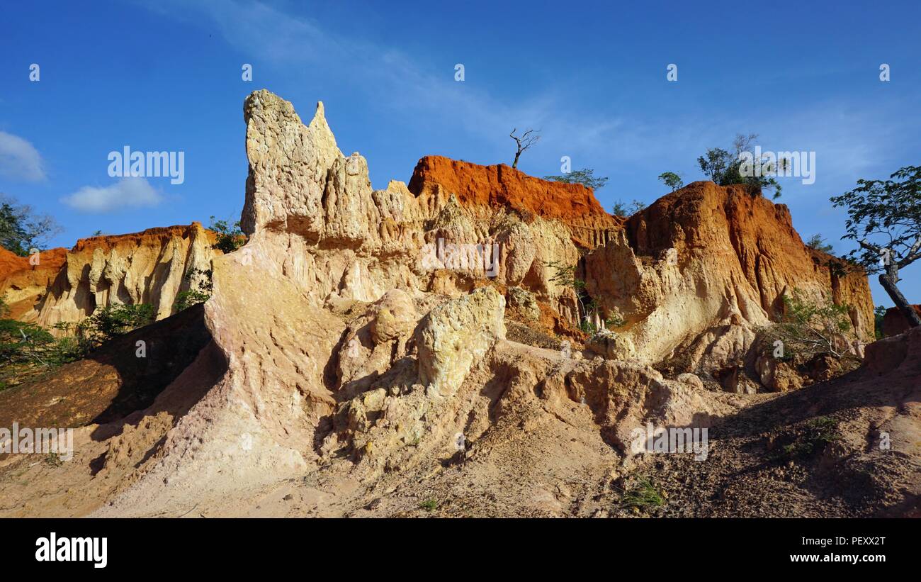 Hells Kitchen Canyon of Marafa in Keyna Stock Photo - Alamy