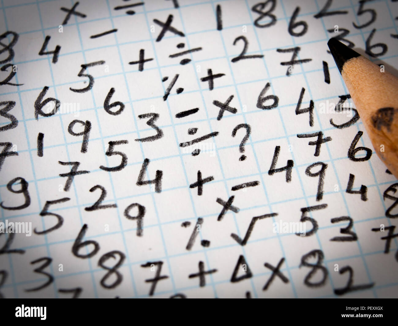 Mathematics Symbols High Resolution Stock Photography and Images - Alamy