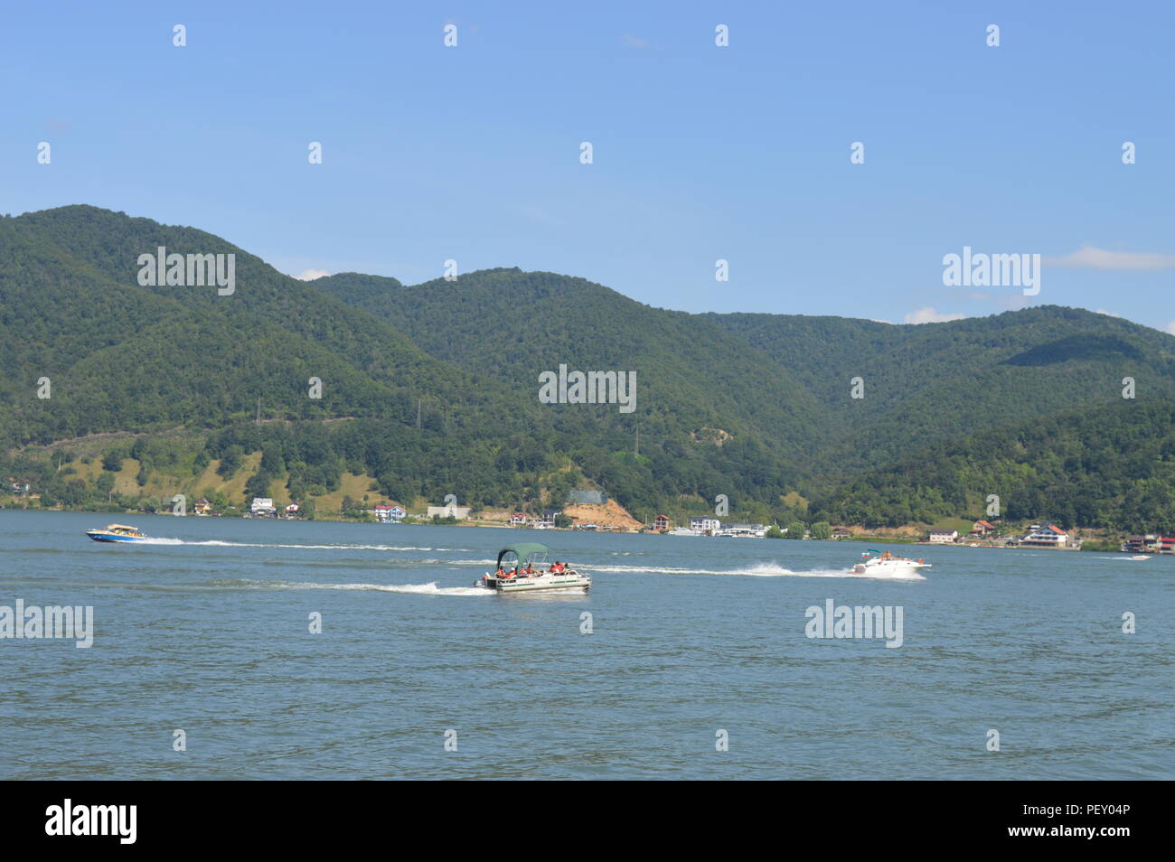 Danube river boats hi-res stock photography and images - Alamy