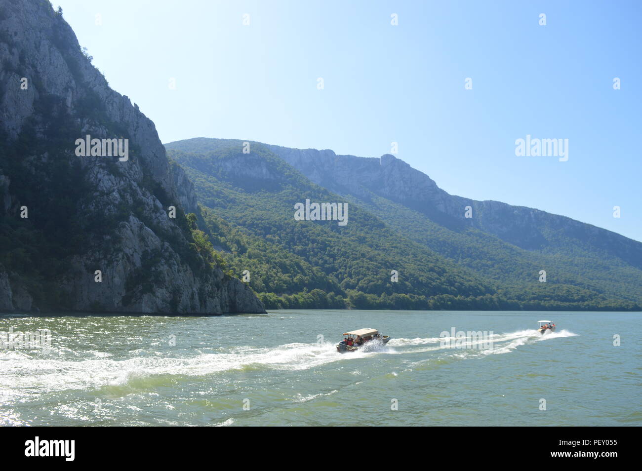 Danube river boats hi-res stock photography and images - Alamy