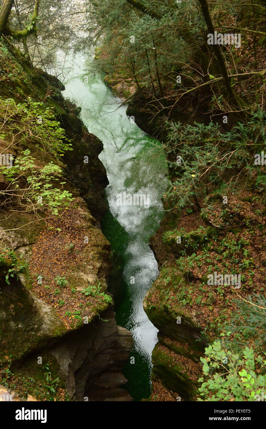 Dolomite countryside with beautiful flowing water Stock Photo - Alamy