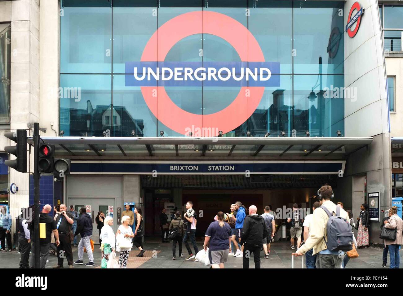 Brixton underground station hi-res stock photography and images - Alamy