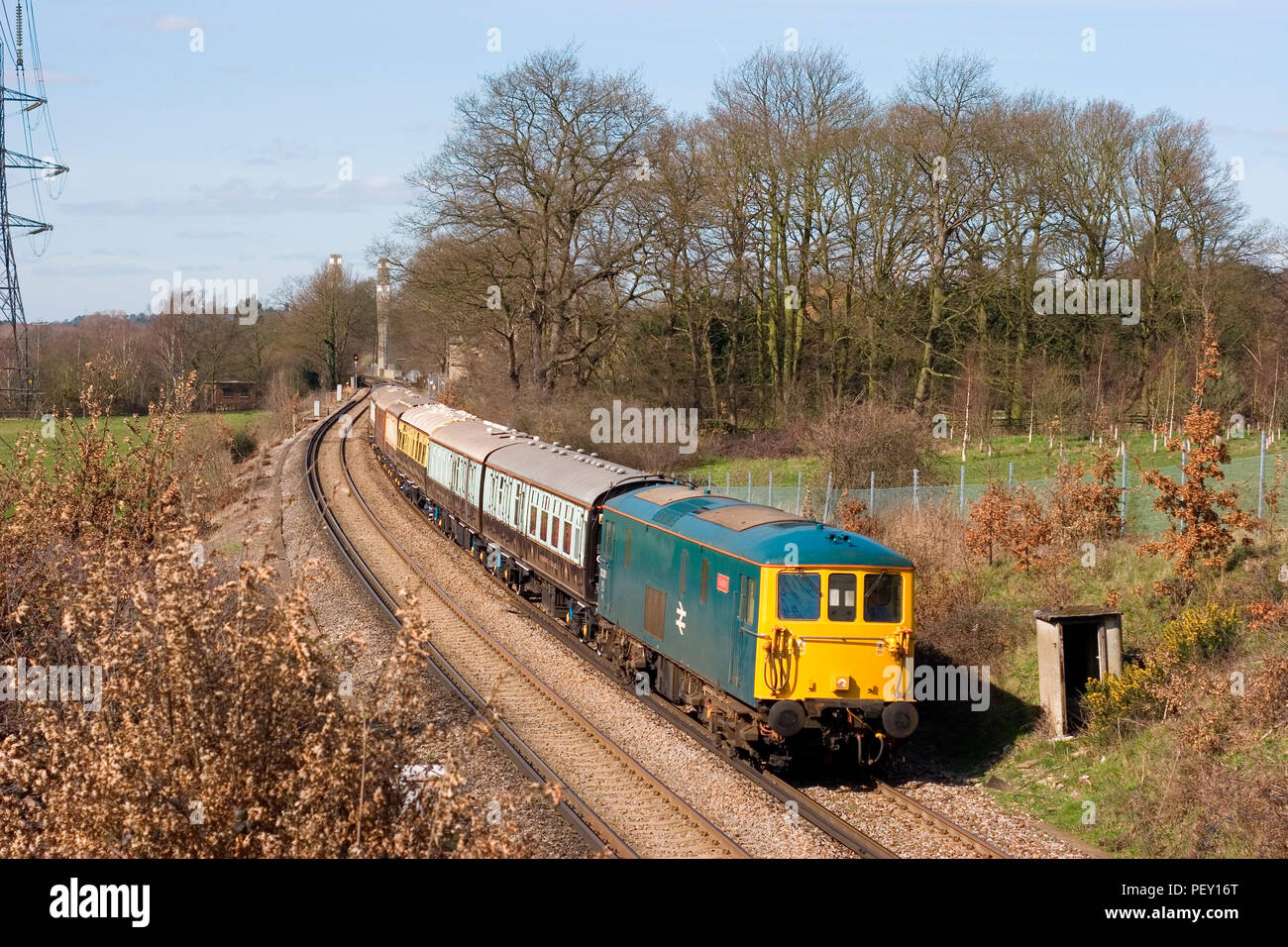 Class 73 locomotive hi-res stock photography and images - Alamy