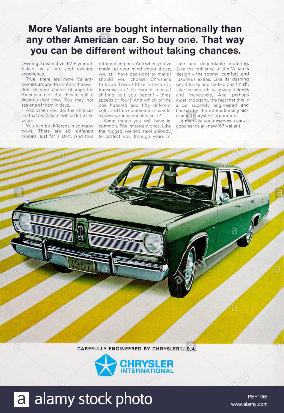 1967 american ad hi-res stock photography and images - Alamy