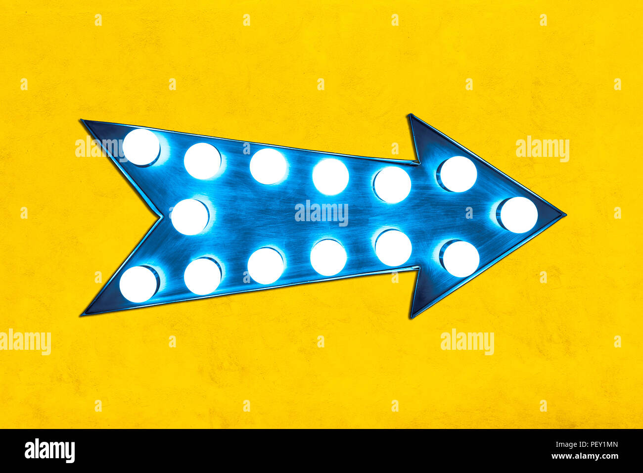 Vintage Lighted Arrow Sign