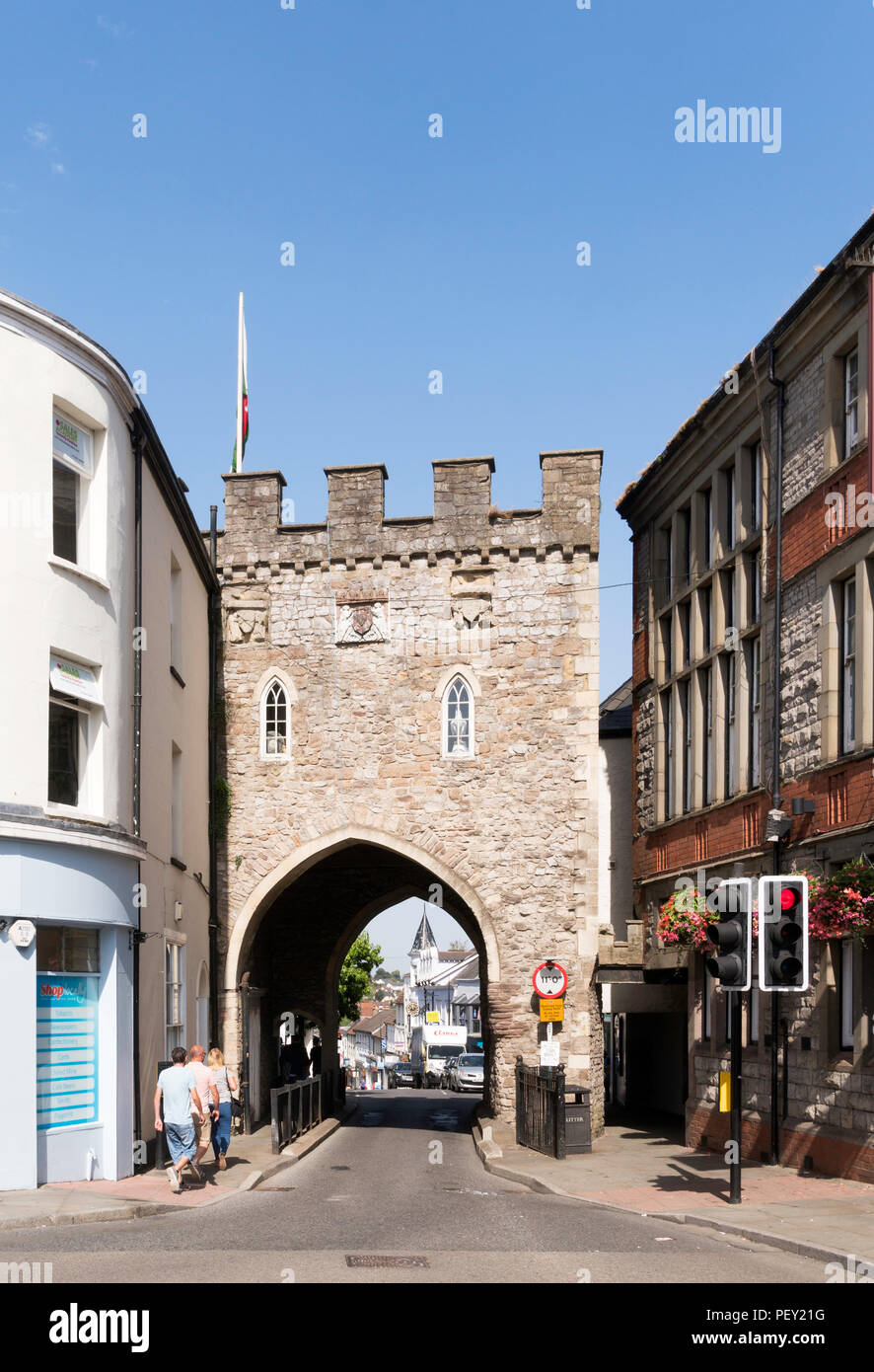 Chepstow town gate hi-res stock photography and images - Alamy
